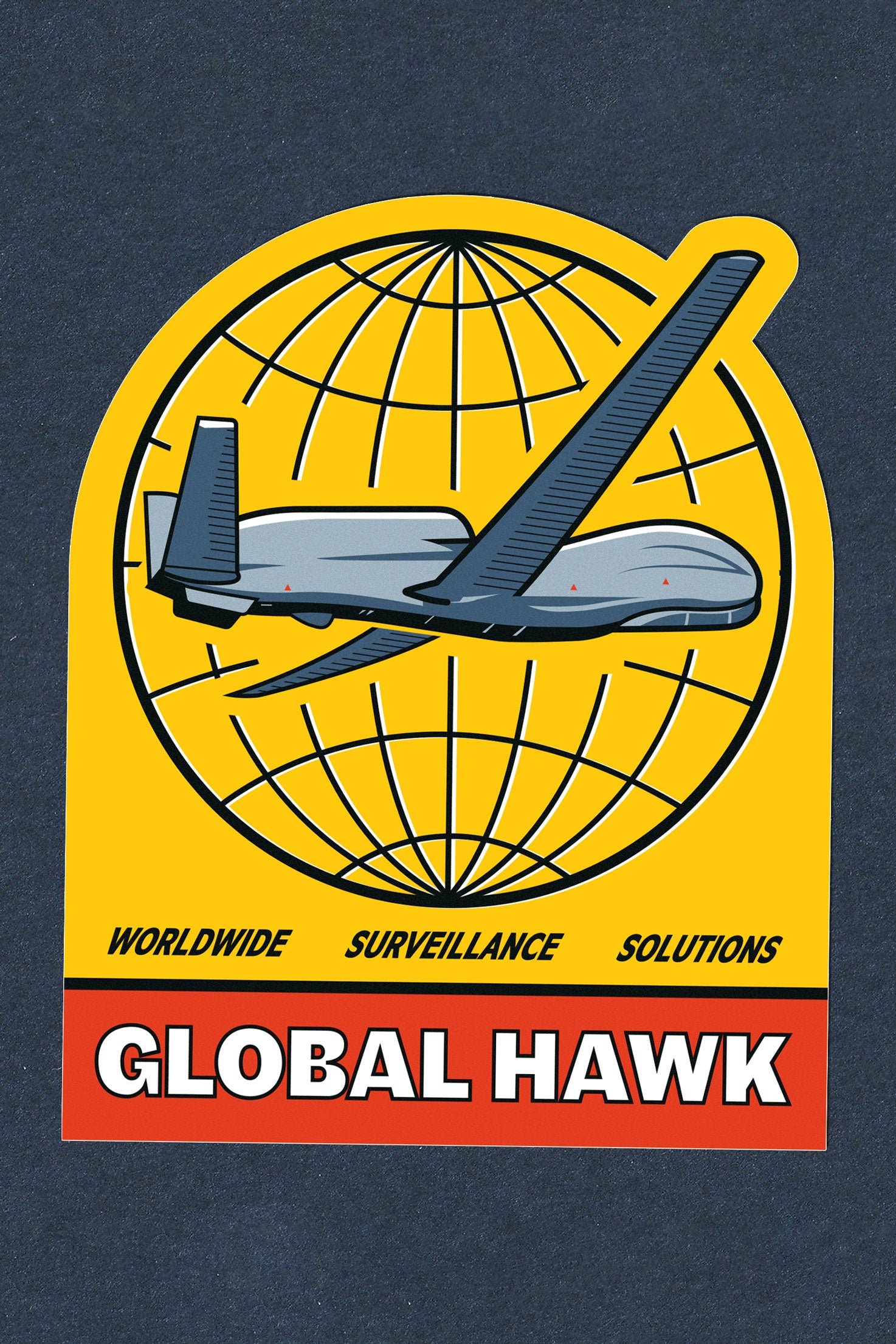 Global Hawk - Sticker – Retropilot