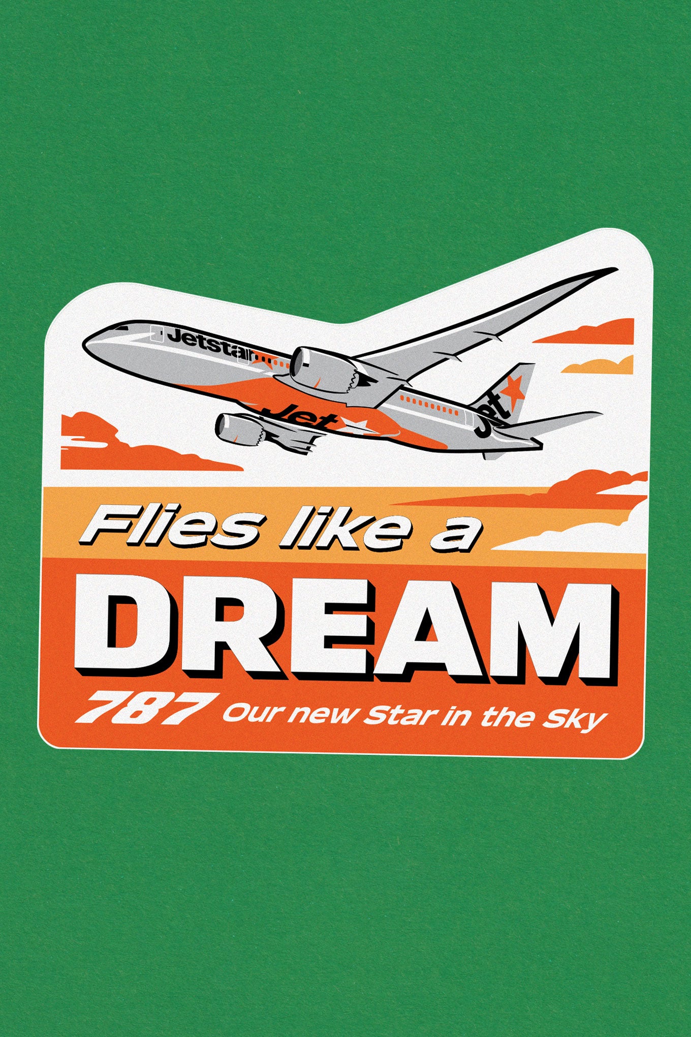 Jetstar 787 - Sticker – Retropilot