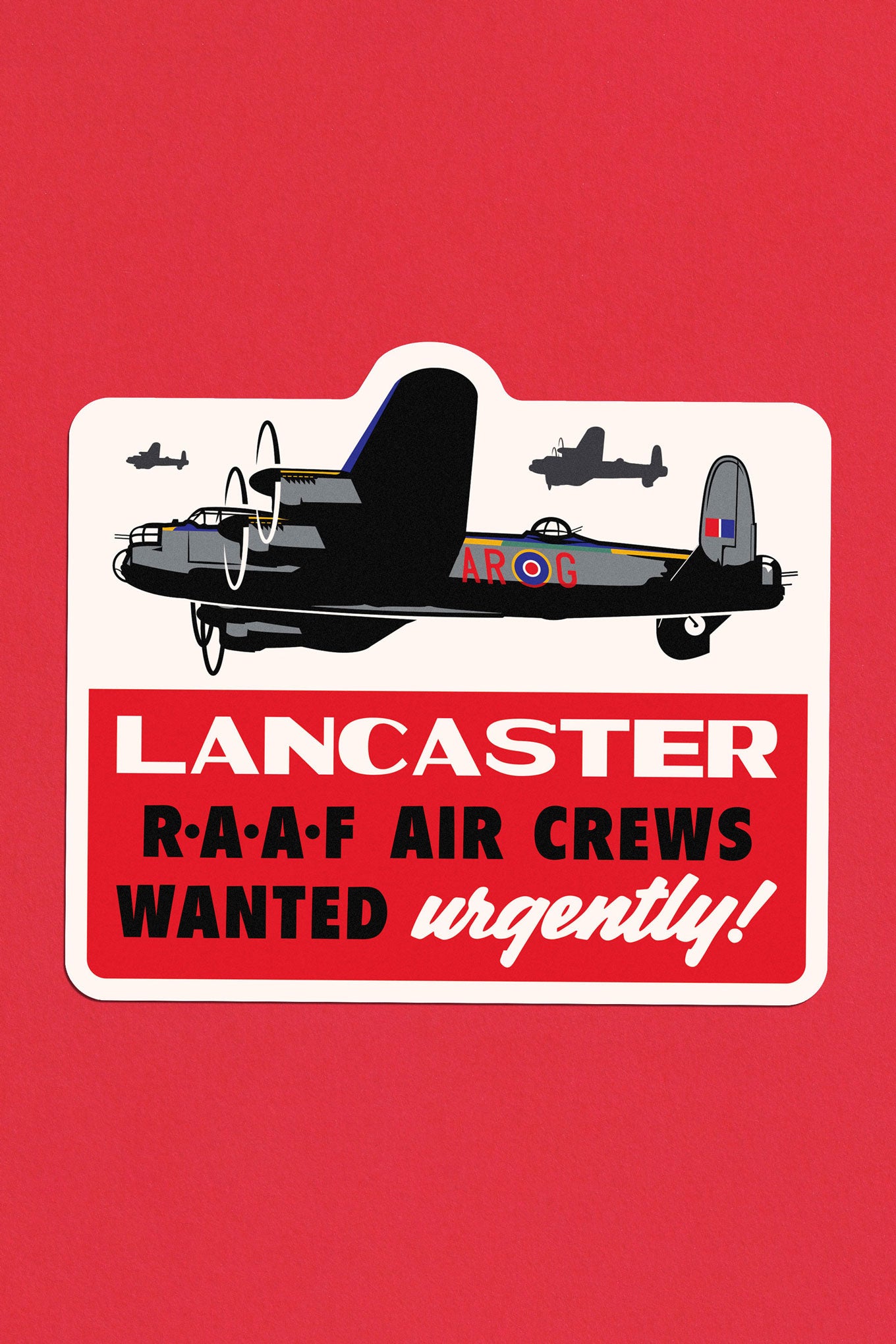 Lancaster - Sticker – Retropilot