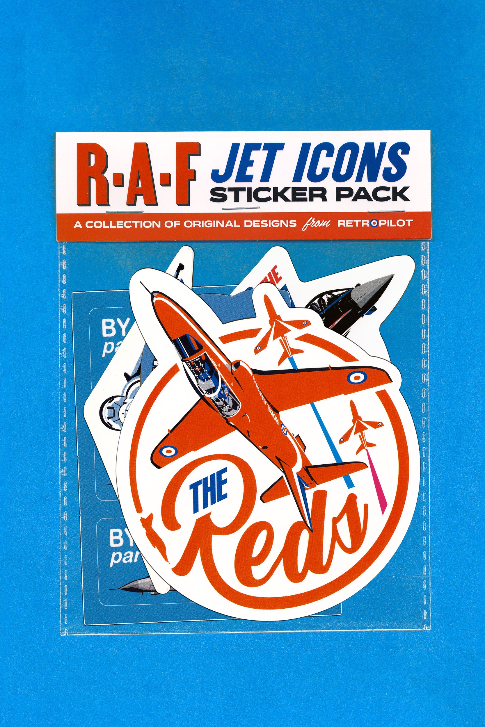 RAF Jet Icons - Sticker Pack – Retropilot