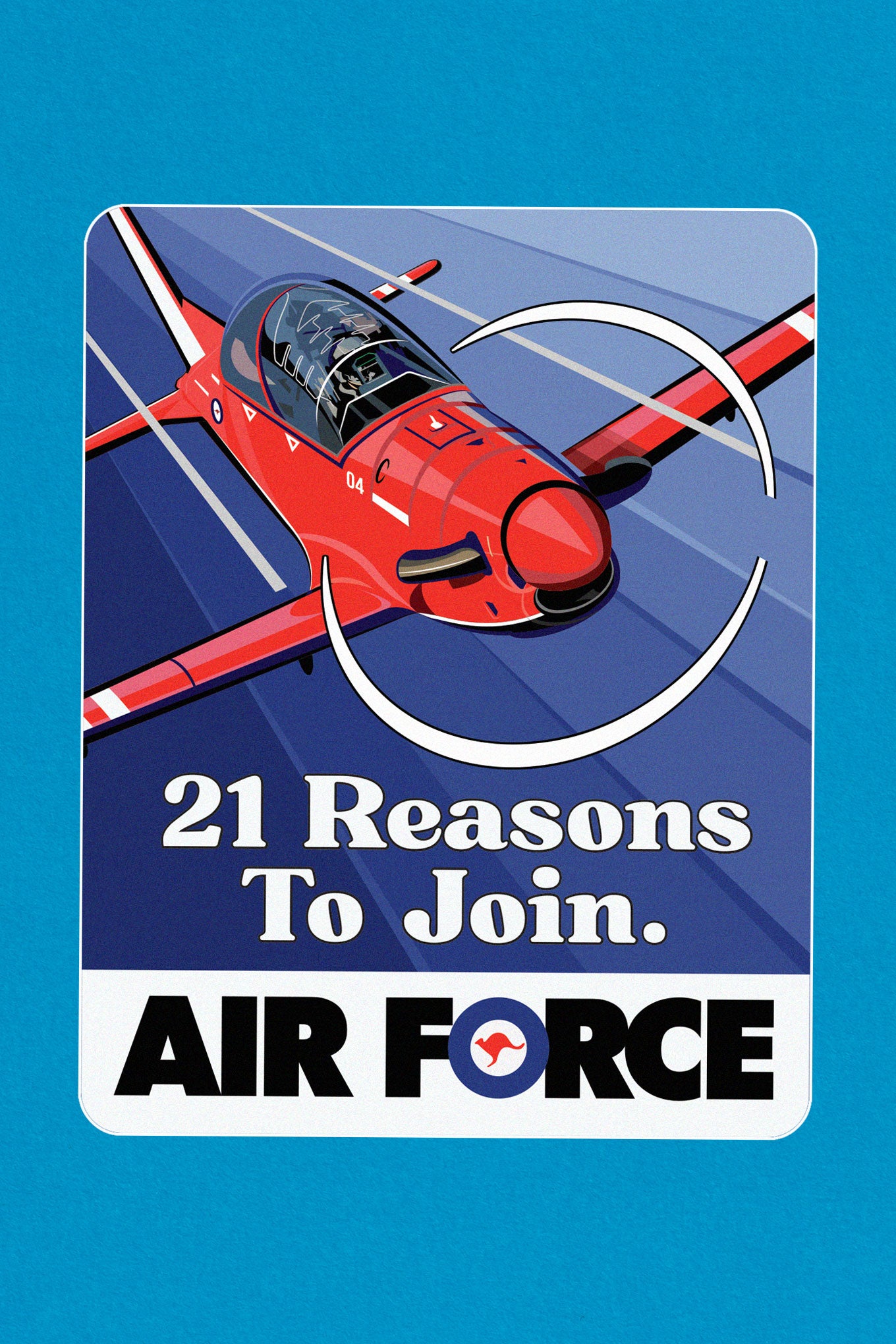 PC-21 - Sticker – Retropilot