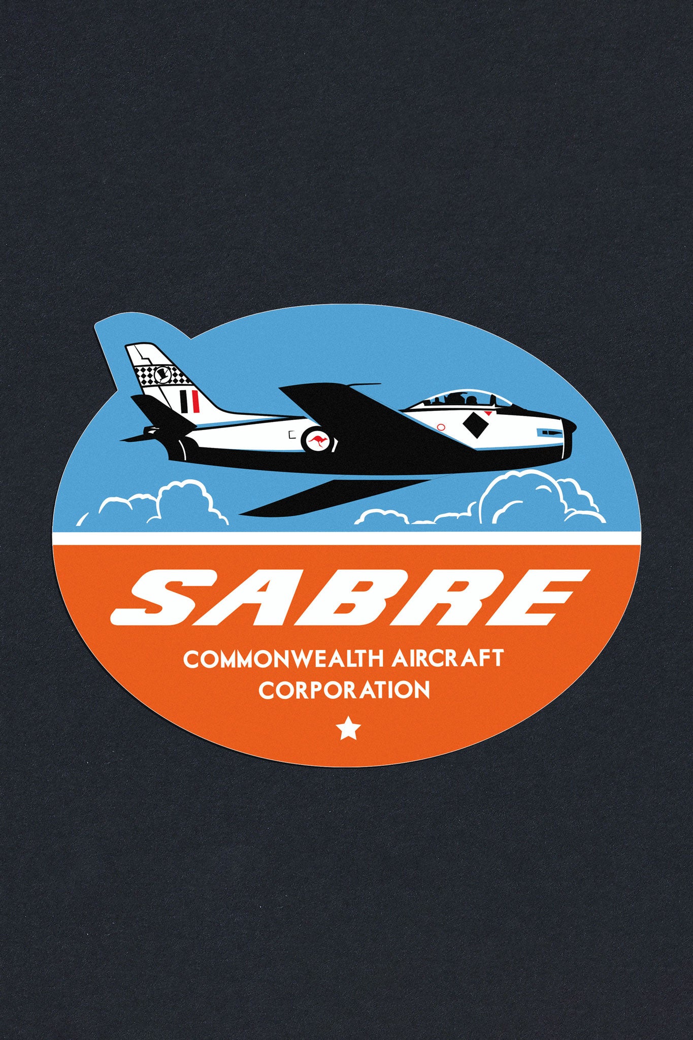 Sabre - Sticker – Retropilot