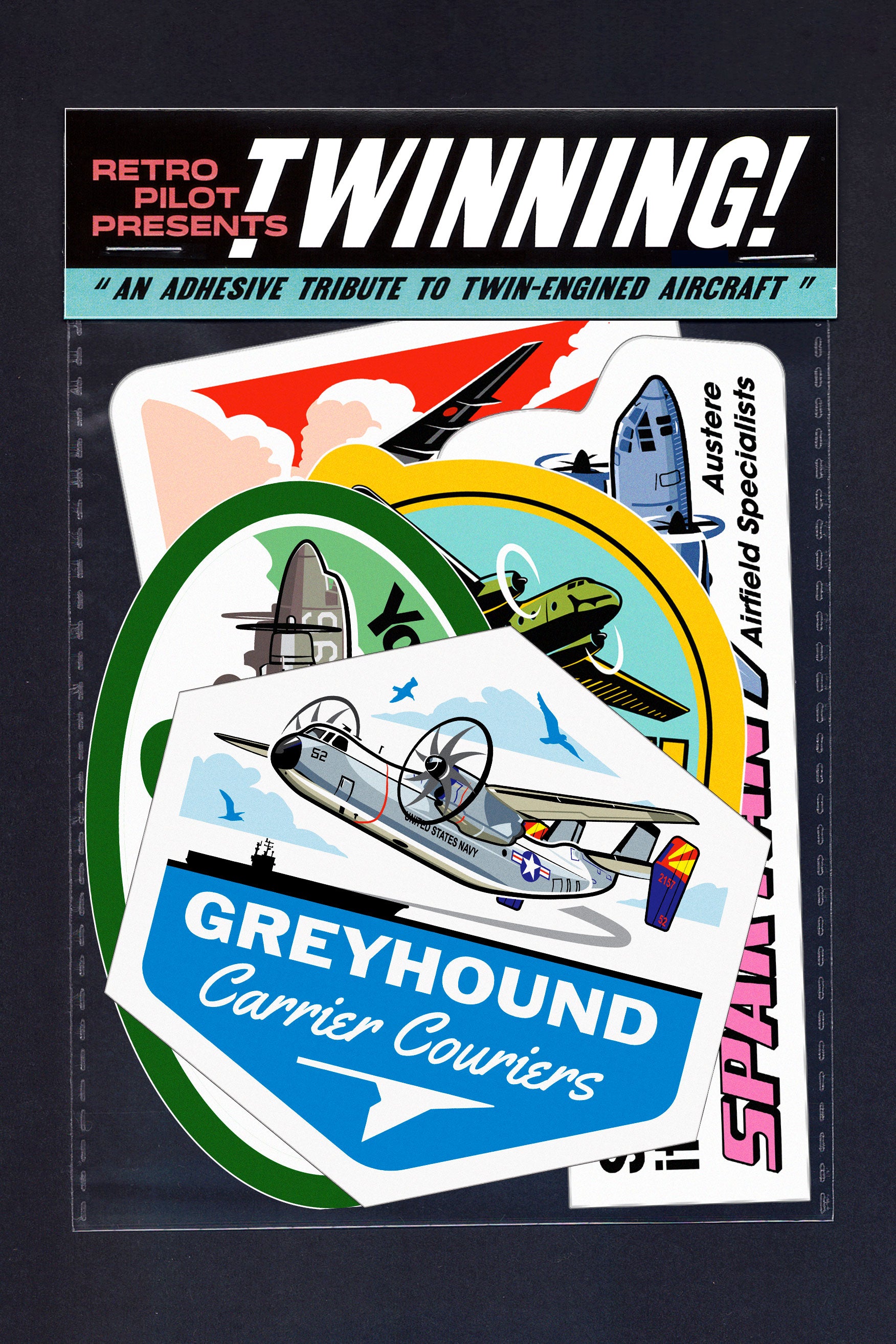 Twinning - Sticker Pack – Retropilot